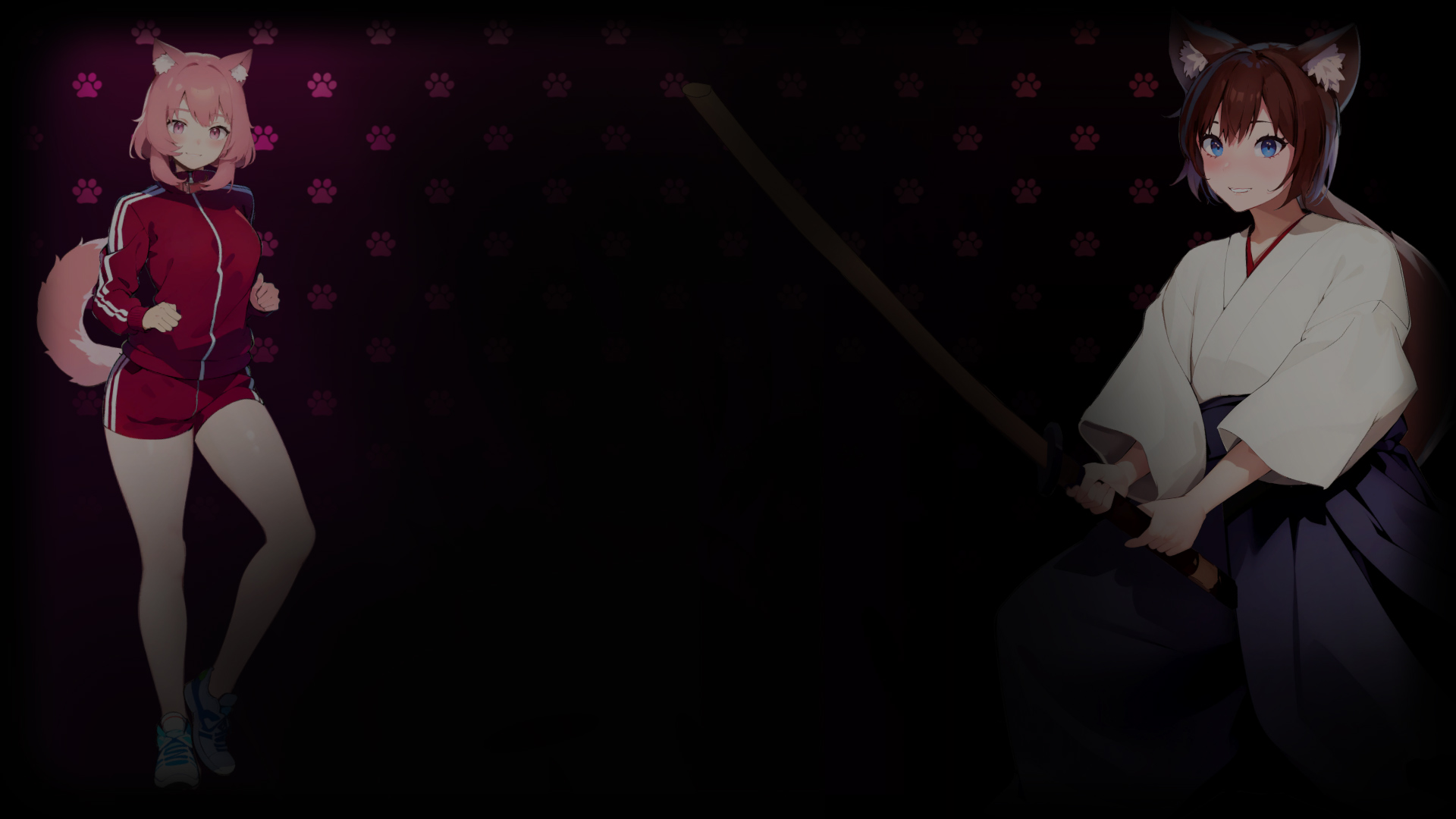 Backgrounds.Gallery | Background - Anon's Neko Waifus - Sara and Tami ...