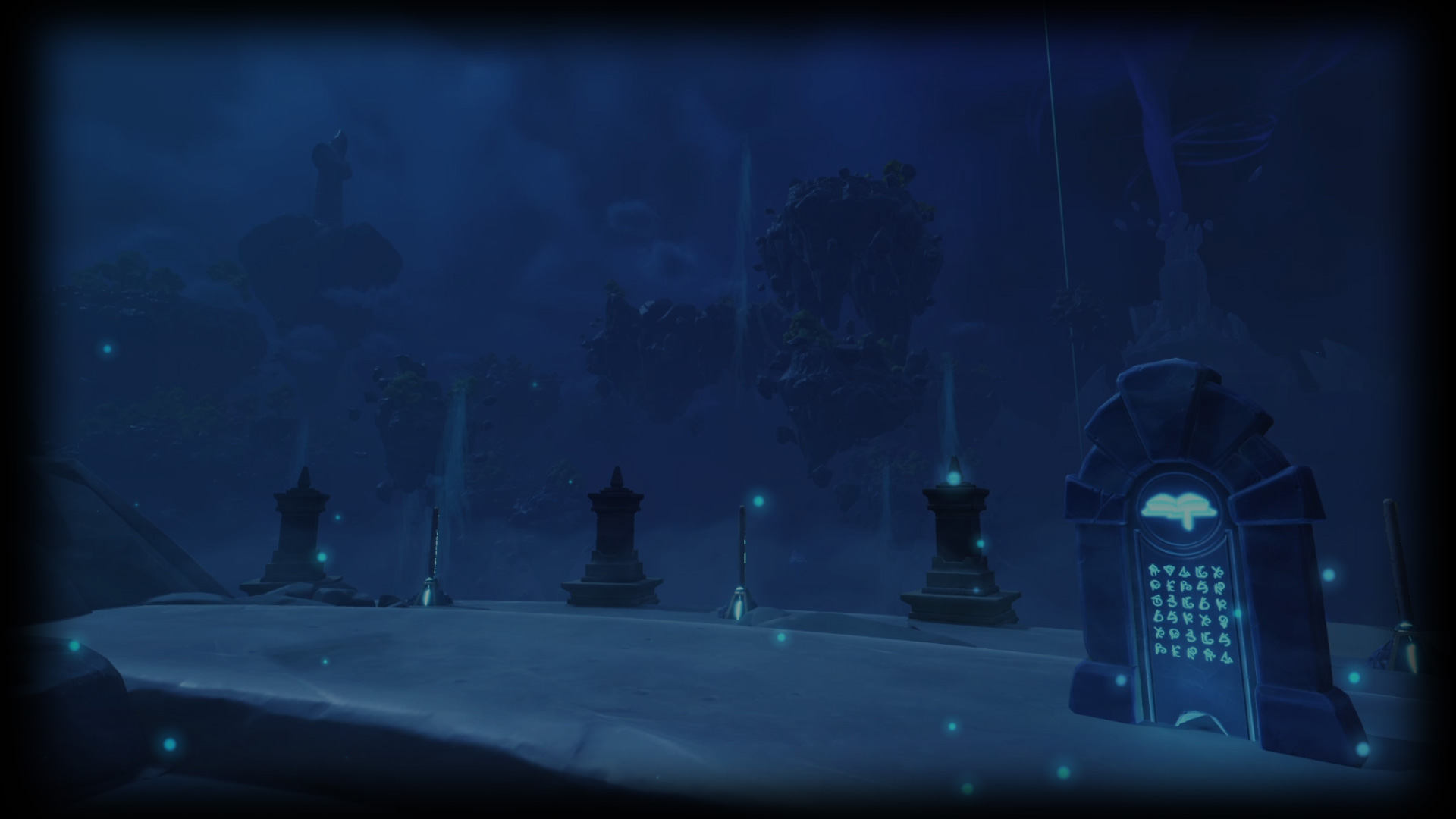 Backgrounds.Gallery | Background - Frozen Flame - Runes